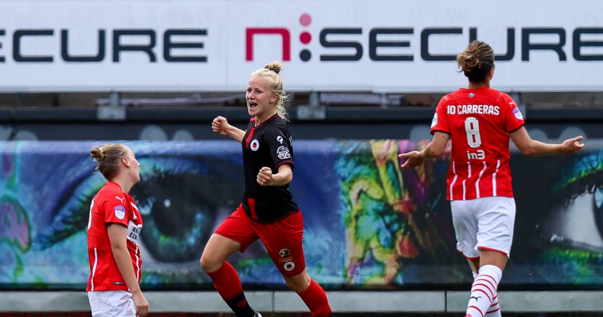 Vrouwen PSV laten met doelpuntrijk gelijkspel dure punten liggen bij ...