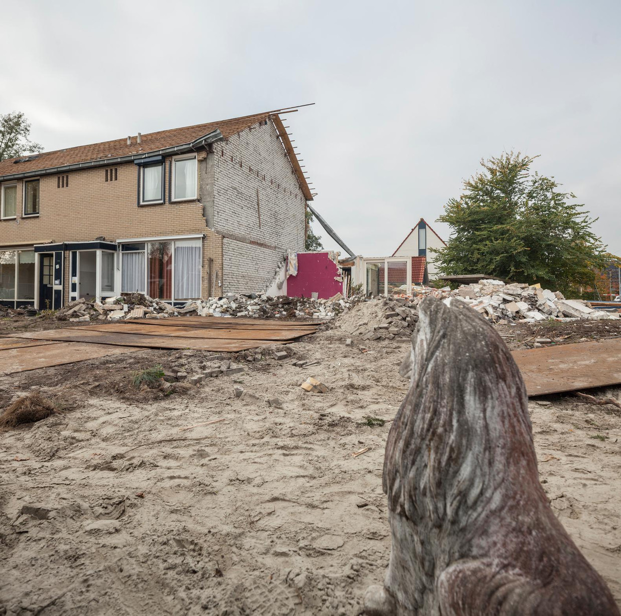 Op Groningse 'ground zero' verrijzen nieuwe woningen - dit keer aardbevingsbestendig