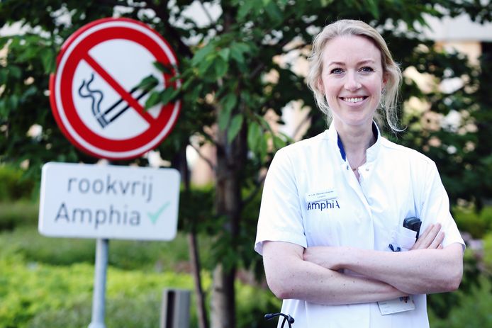 In het ziekenhuis kijkt longarts Sanne uit op paffende patiënten: ‘Ik ...