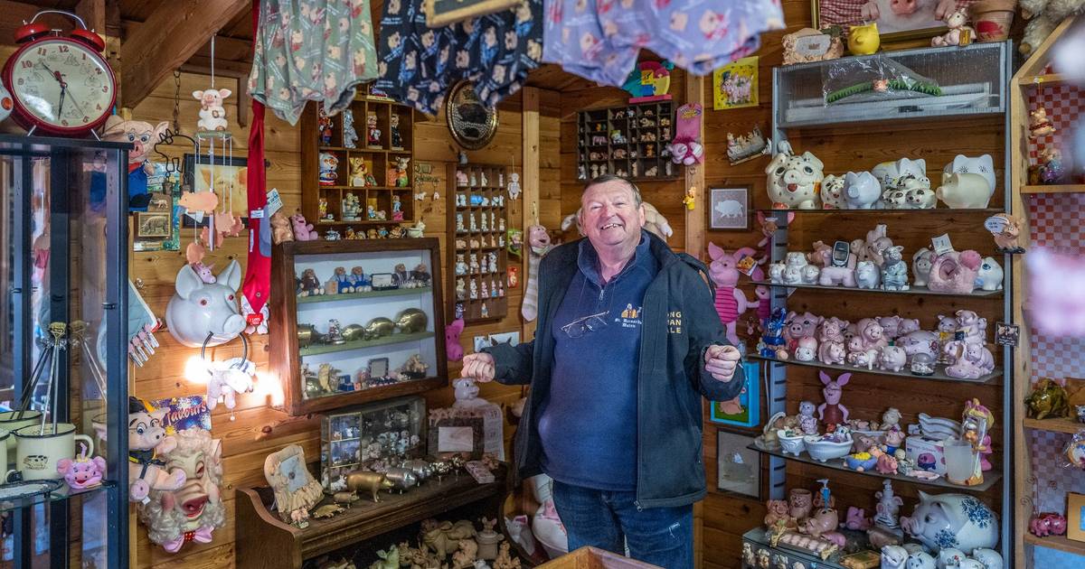 Marc (69) hoopt dat zijn klein ‘Varkensmuseum’ extra boost krijgt na ...