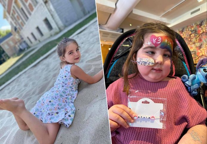 “Ze zou zo graag haar zesde verjaardag nog vieren”: Prinses Neyla met ...
