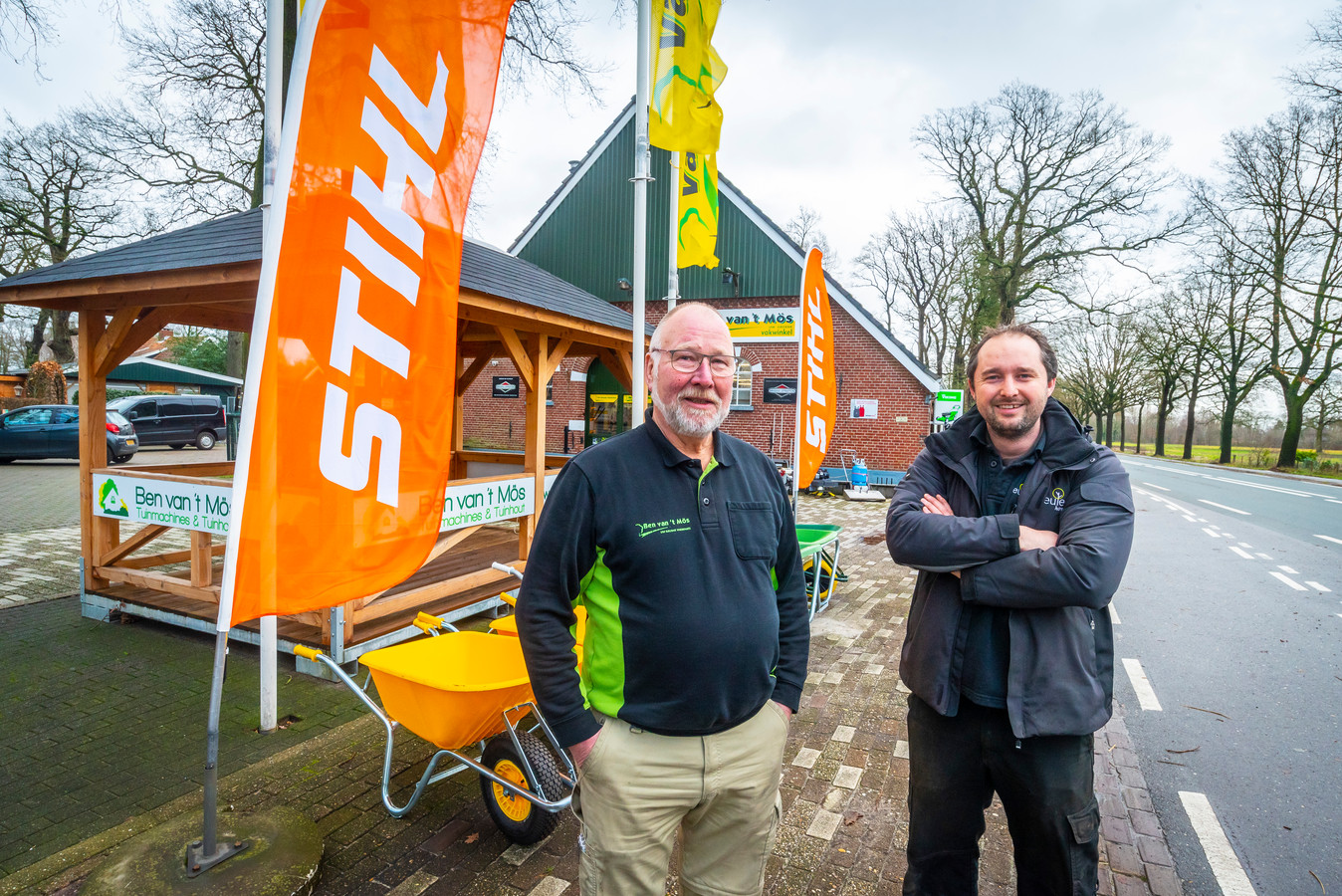 Van ’t Mös, zo heet na 45 jaar het bekende Enschedese bedrijf in tuinbenodigdheden. Zonder ‘Ben ...