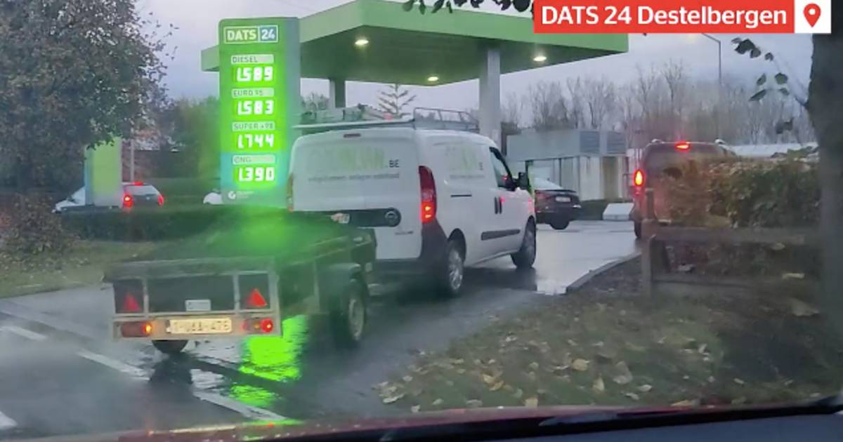 File aan DATS 24-tankstation door nieuwe recordprijzen voor benzine en ...
