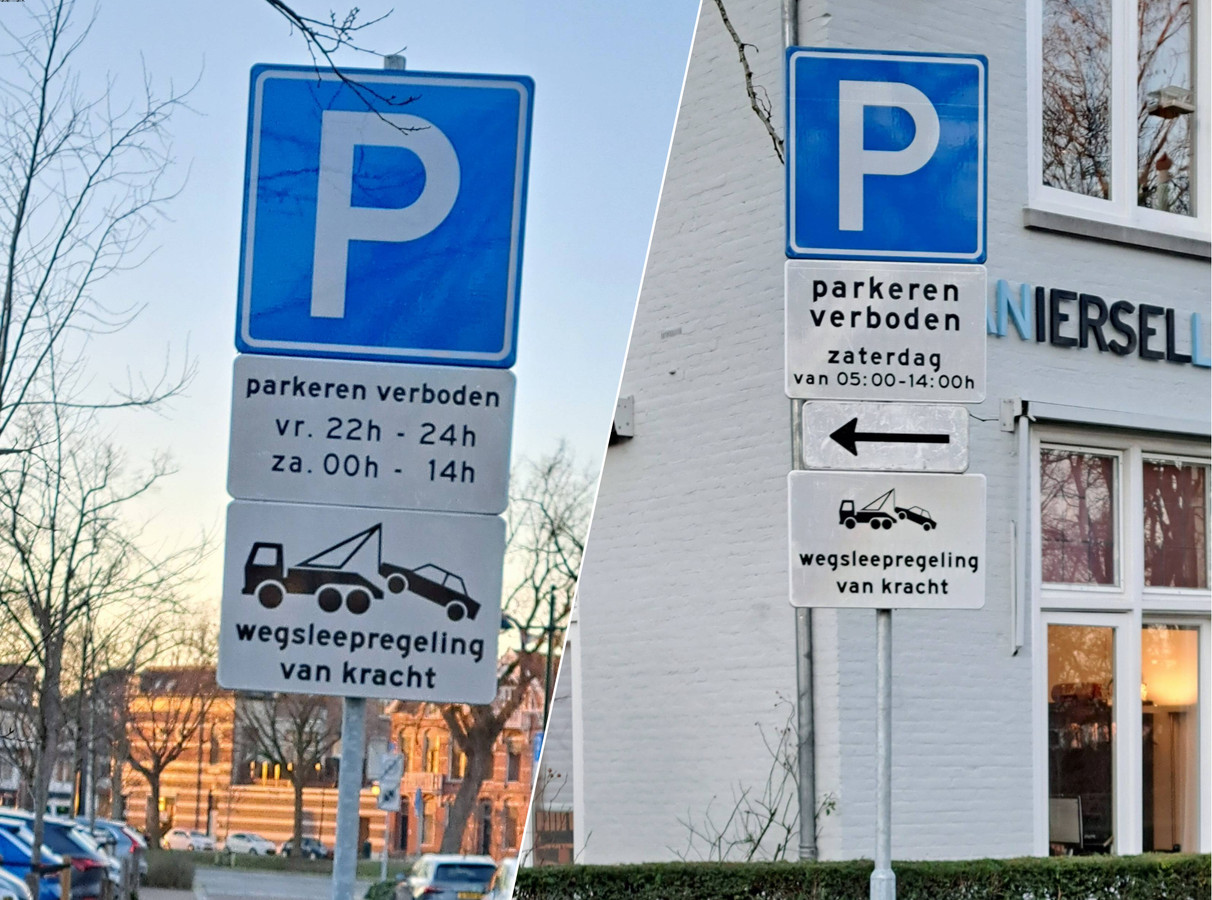 Twee parkeerzones voor klein pleintje in Breda leidt tot verwarring ...