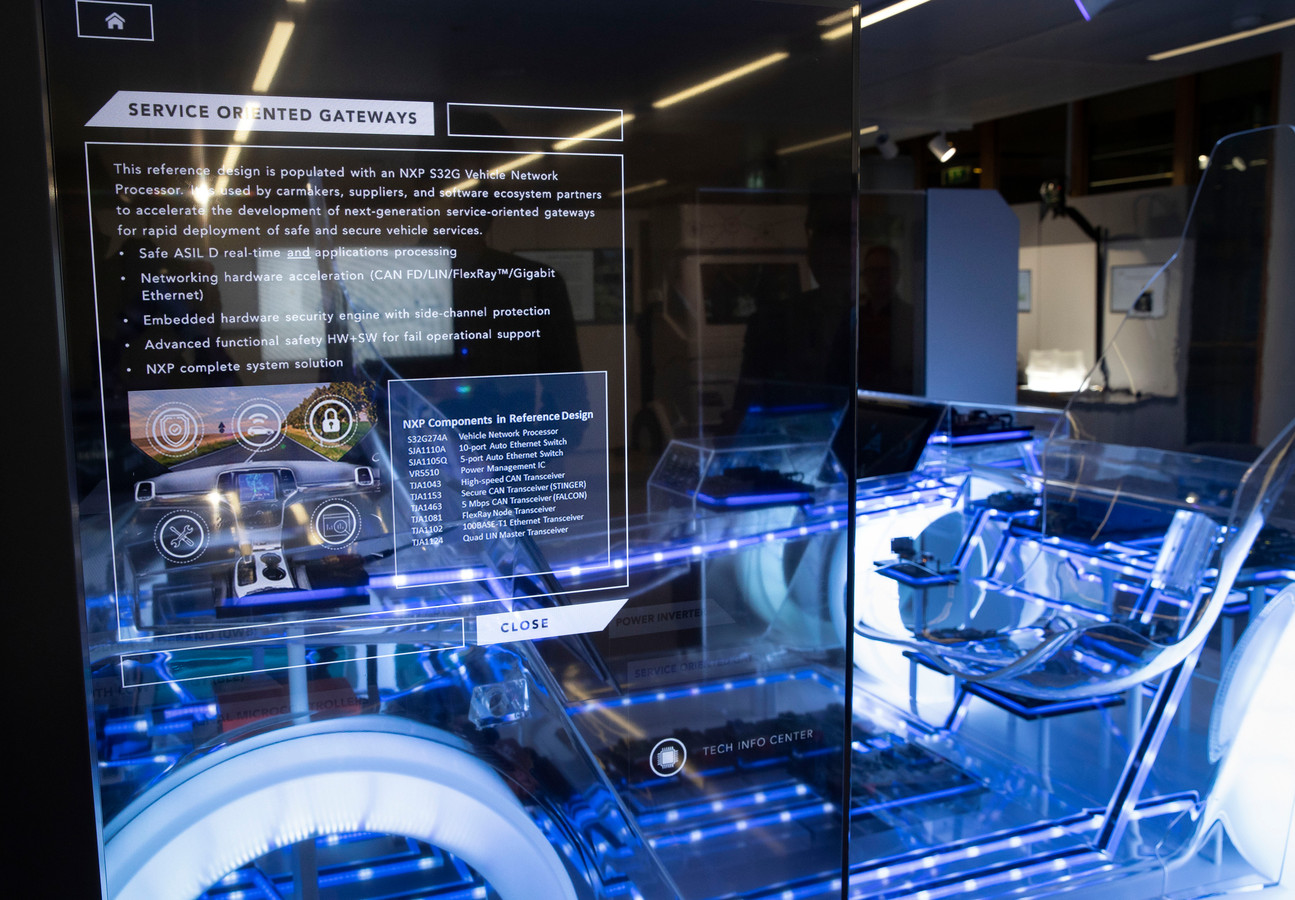 Chips voor auto's én kamerplanten: NXP laat zien wat het allemaal kan ...