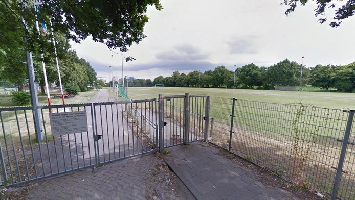 Voetbalclub SDW in Sloterdijk is eerste met kurkveld | Amsterdam | AD.nl