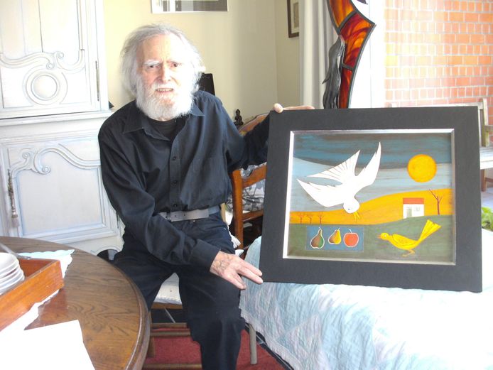 Dorp verliest met Daniël Devos laatste kunstenaar | Kluisbergen | hln.be