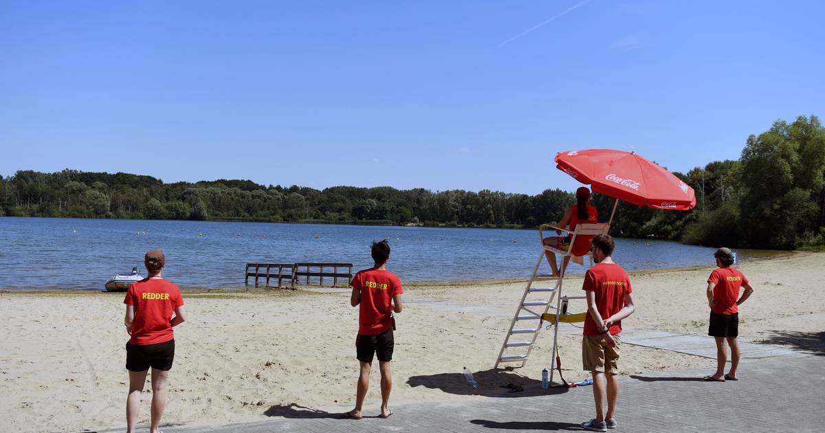 Dit weekend opnieuw zwemmen onder toezicht aan De Plas | Rotselaar | hln.be