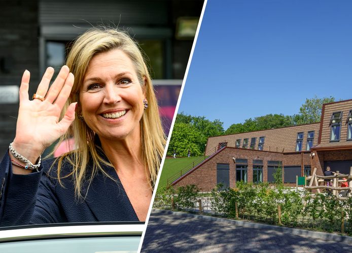 Máxima opent nieuw gebouw van Emaus College in Ermelo: ‘Zij is ...