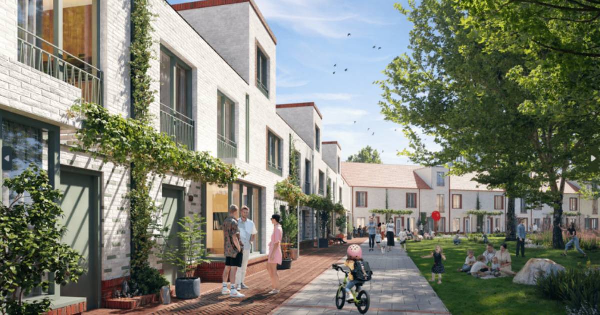 Sociale huurwoningen en luxere koopwoningen bij dit project in ...