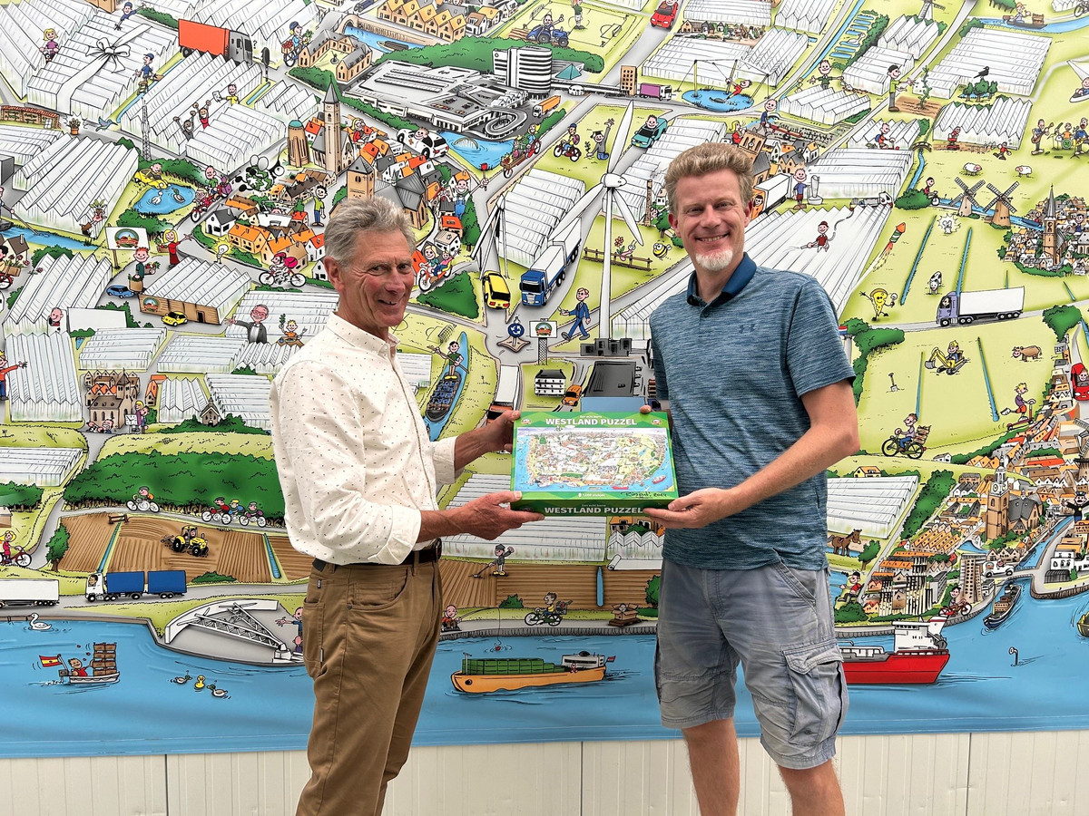 Droom tekenaar Richard de Rijke komt uit: een puzzel van Westland in ...