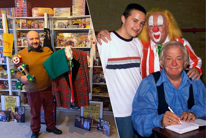 DE VERZAMELAAR. Maxim (35) is grootste ‘Bassie & Adriaan’-fan van Lage Landen: “Bas en ik ...