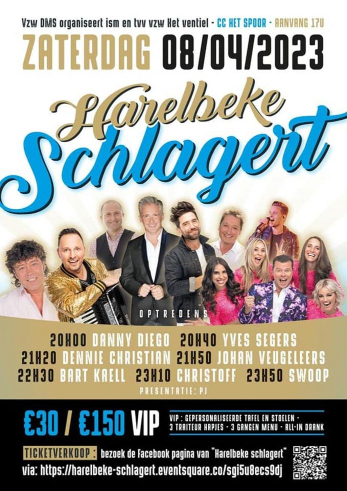 Harelbeke Schlagert keert terug naar CC Het Spoor, ook al betekent dat ‘rem’ op aantal ...