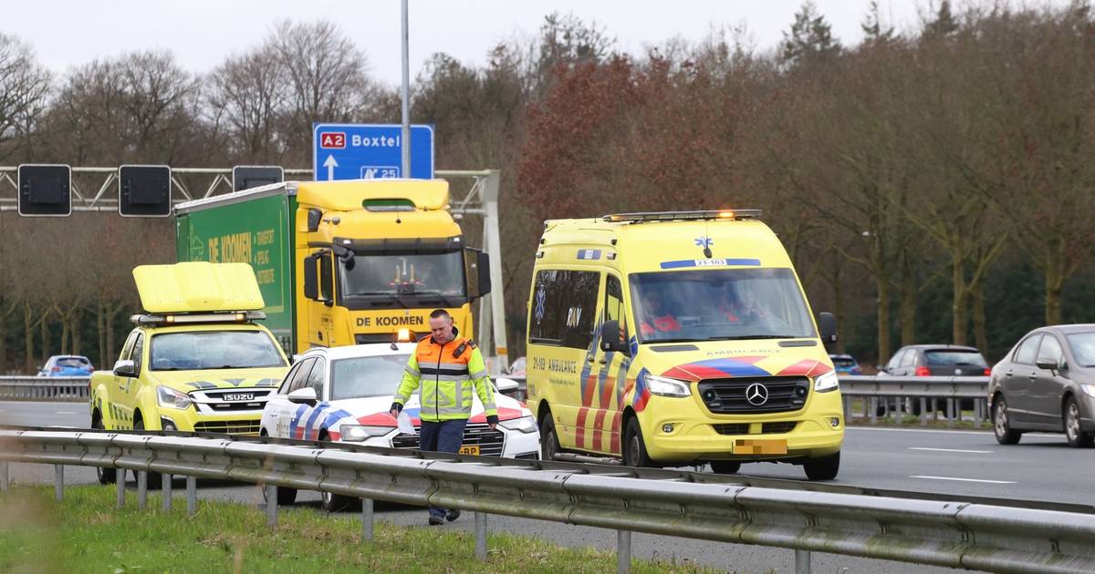 A2 korte tijd dicht tussen Boxtel en Vught vanwege ongeval | Eindhoven ...