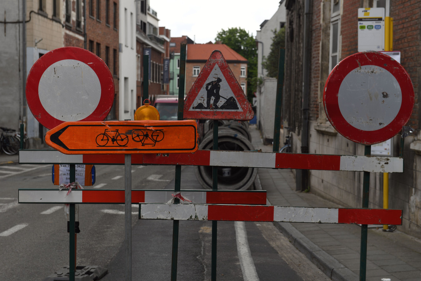 Vernieuwing fietspaden Luikersteenweg zorgt voor omleiding in Tongeren ...