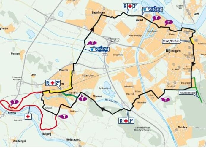 Ook Vierdaagse-routekaarten voor blinden en slechtzienden | Nijmegen ...