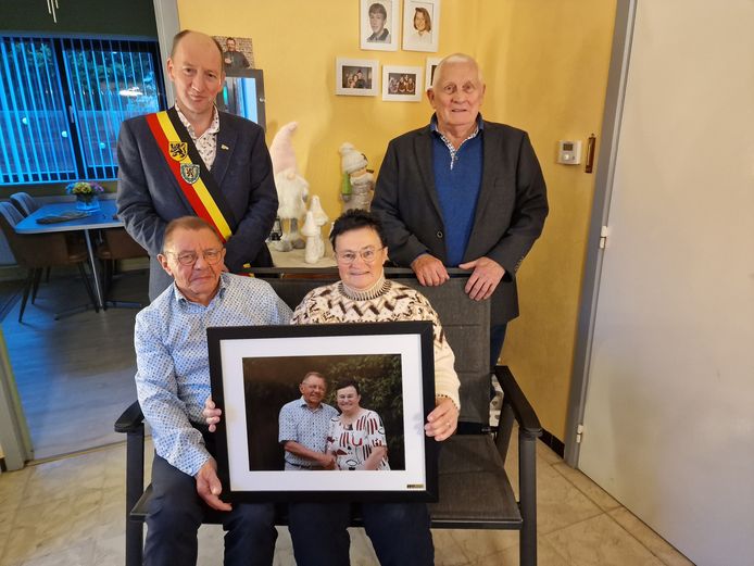 Gouden gelukwensen voor Marc en Godelieve | Eeklo | hln.be