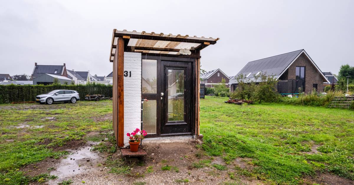 Je hele huis slopen, behalve de entree met meterkast, hoe bijzonder is ...