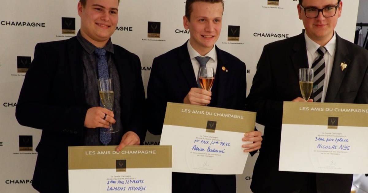 Nicolas Nijs (VTI Leuven) derde op Champagnewedstrijd voor Belgische ...