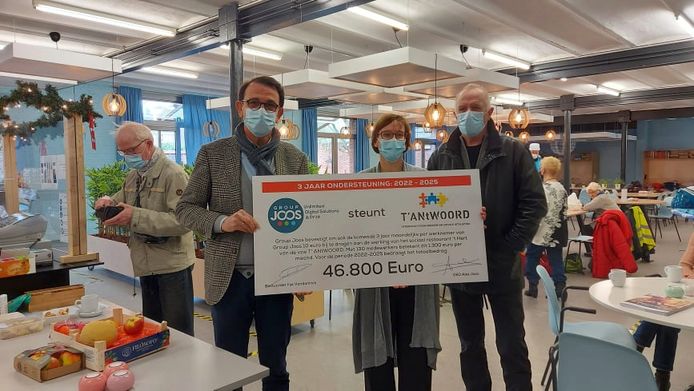 Group Joos verlengt financiële steun aan armoedevereniging 'T ANtWOORD ...