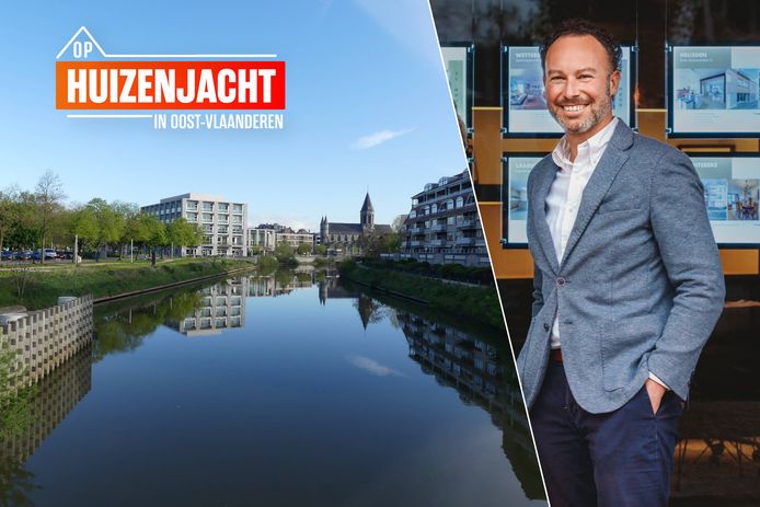 HUIZENJACHT. Deinze-centrum, waar nieuw vastgoed als paddenstoelen uit ...