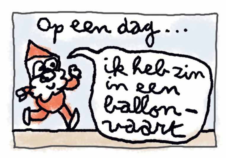 Kabouter Wesley heeft zin in een ballonvaart | Humo