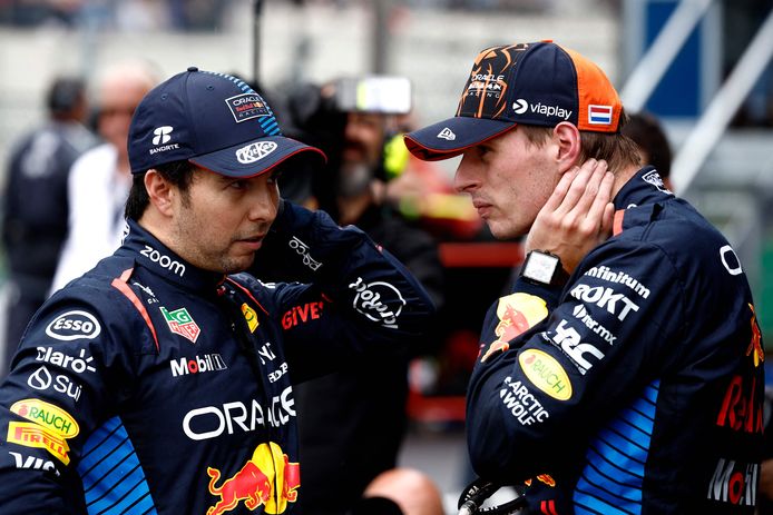 Red Bull geeft duidelijkheid: Sergio Pérez blijft ondanks speculaties teamgenoot Max Verstappen ...