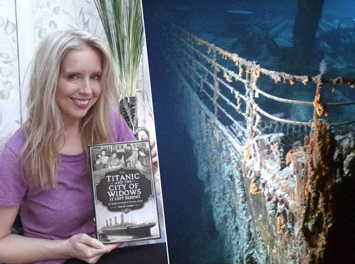 Schrijfster Julie Cook kreeg uitnodiging voor expeditie naar Titanic ...