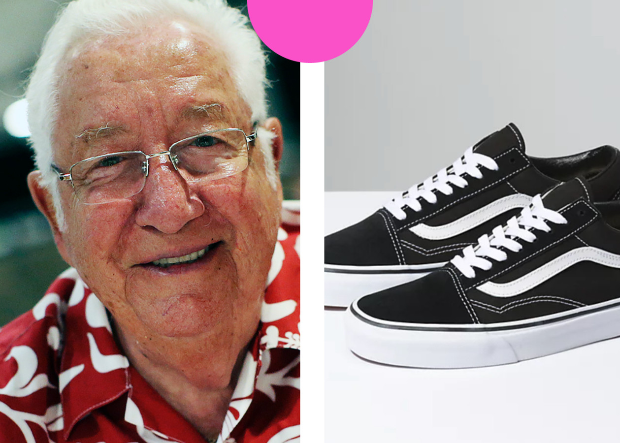 Paul Van Doren, de man die het wereldberoemde merk Vans oprichtte. “Zo ...