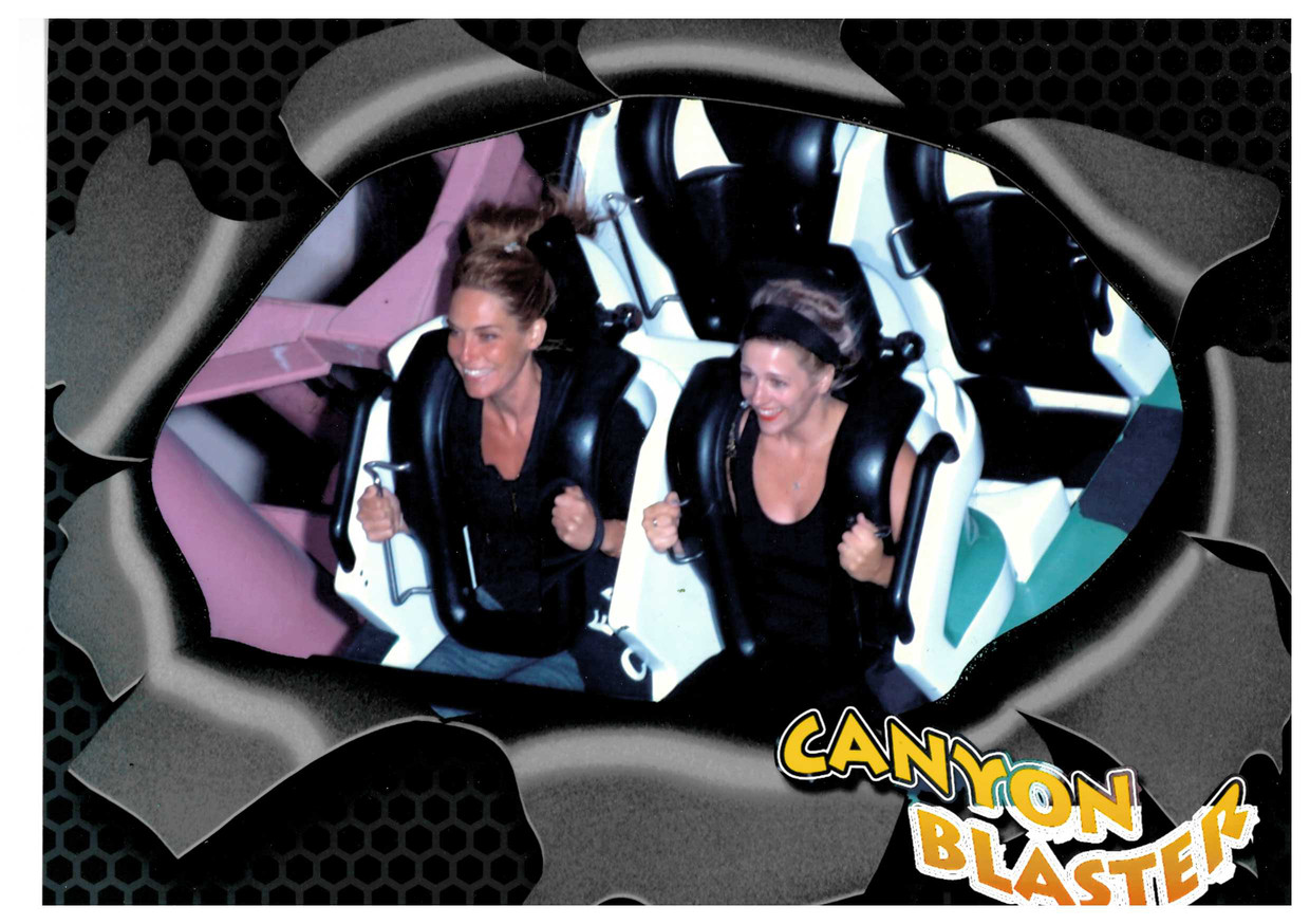 In de achtbaan gaan is voor mij de ultieme vorm van mindfulness