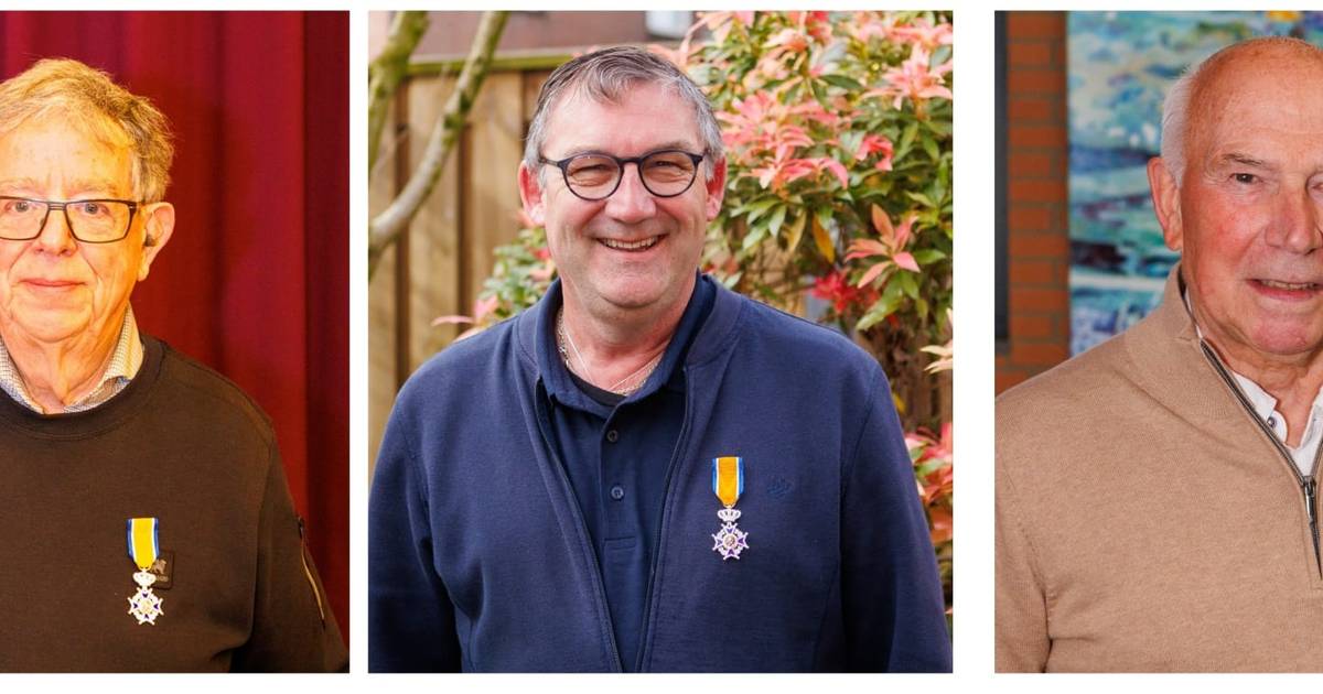 Drie inwoners van Alphen-Chaam onderscheiden tijdens lintjesregen ...