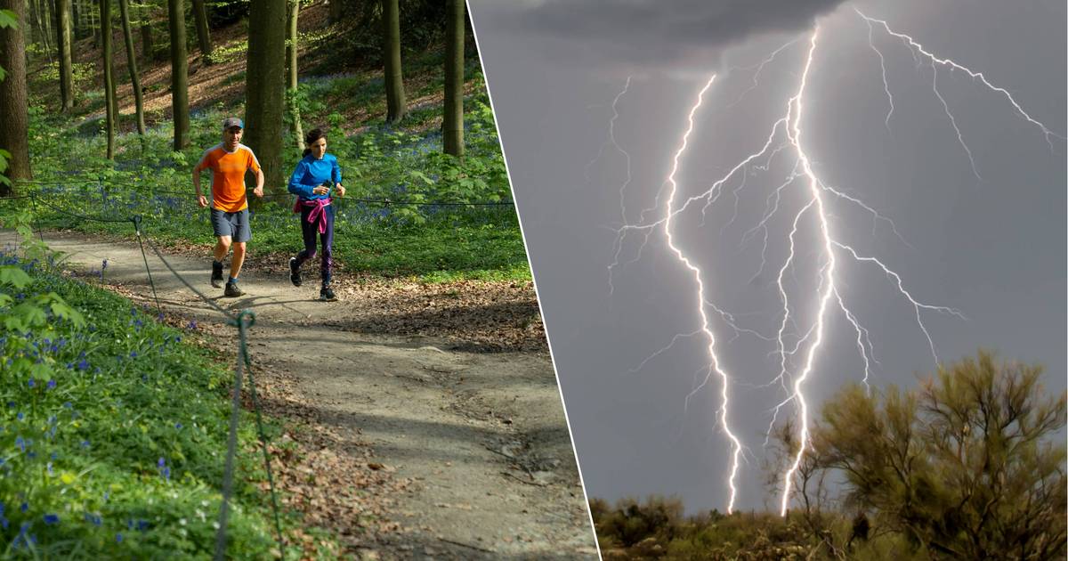 WEERBERICHT. Regen en onweer trekt land binnen vanuit Frankrijk: KMI ...