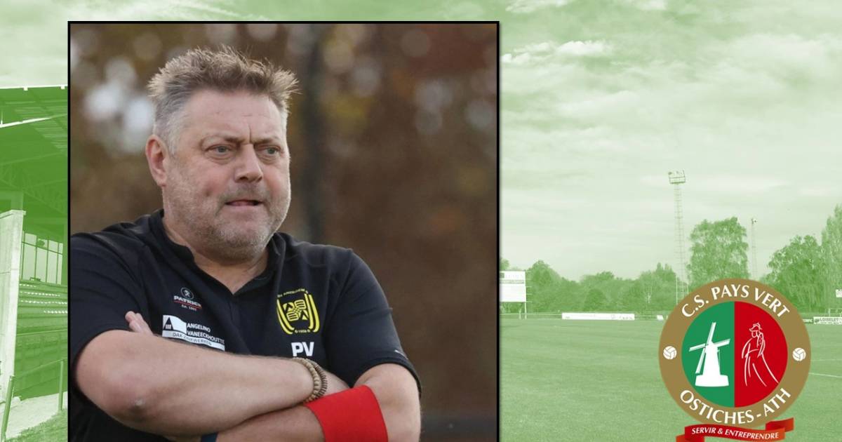 Pascal Verriest trainer van CS Pays Vert Ostiches-Ath: “Halfweg juli ...