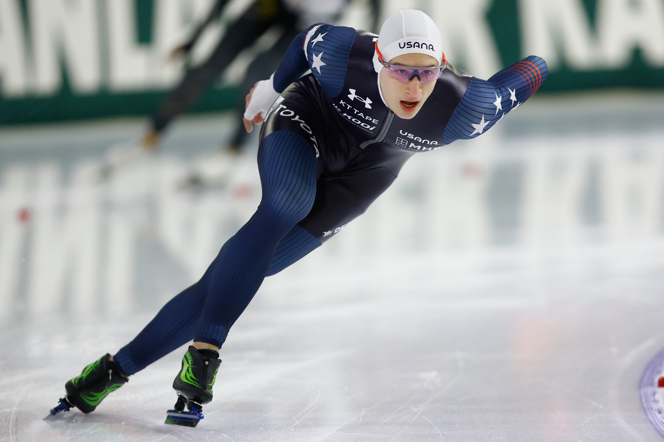 Jordan Stolz legt Nederlandse schaatsers erop: ‘Hoeveel last we van hem ...