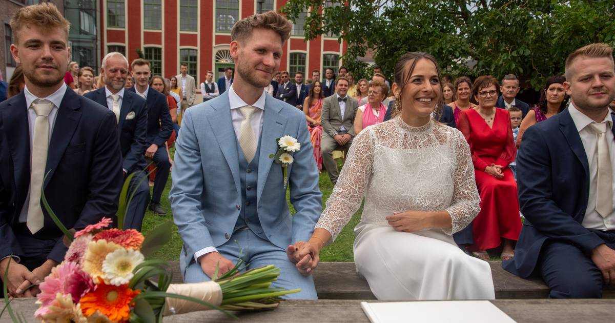 Schepen Jasmien Jaques (29) huwt met partner Hagen (28) op Den Brink ...