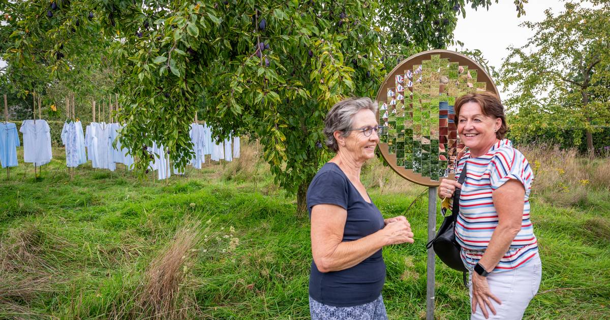 Half Loosbroek werkt mee om van het Kunstenfestival een succes te maken ...