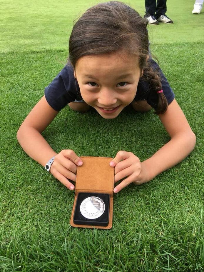 Lilly-Rose is Vlaams golfkampioene bij de 7- tot 8-jarigen | Aalst | hln.be