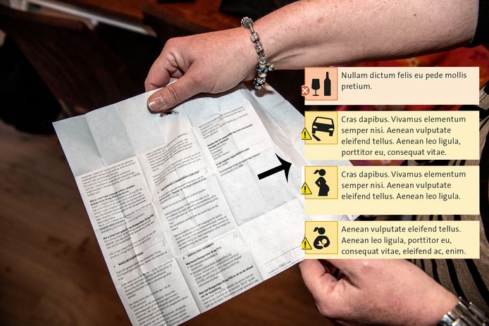 Zo gaat de nieuwe bijsluiter ‘voor dummies’ eruit zien: simpel met ...