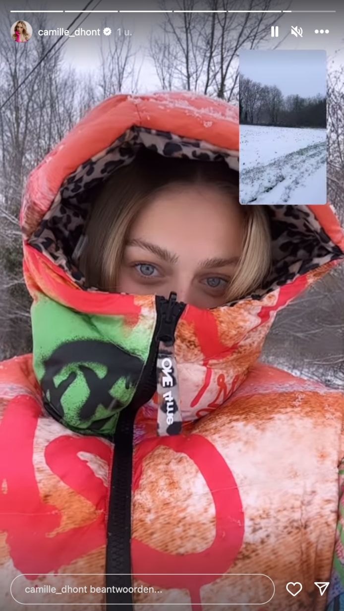 BV 24/7. Astrid Coppens houdt sneeuwballengevecht met Billie-Ray en ...