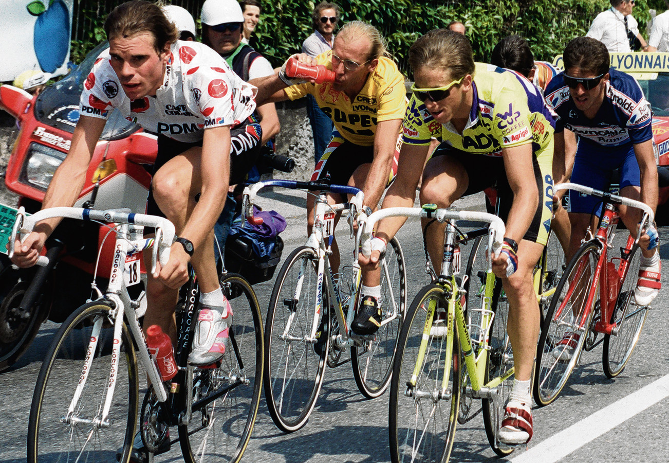 Het meest sensationele duel ooit in de wielersport: Lemond-Fignon ...