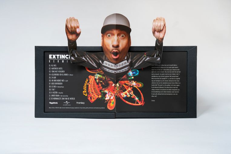 Streetart Frankey ontwerpt levende albumhoes Extince | Het Parool