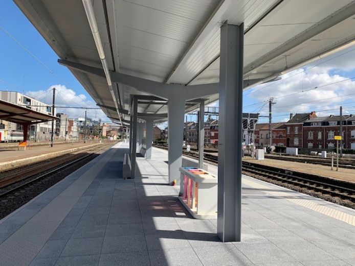 Eerste perrons van station Hasselt volledig gerenoveerd | Hasselt | hln.be