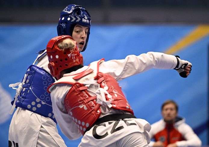Taekwondoka Sarah Chaâri pakt goud voor Team Belgium op Europese Spelen ...