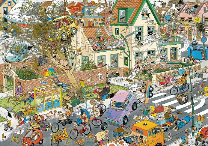 Tekenaar Jan van Haasteren krijgt expositie in Anton Pieck Museum ...