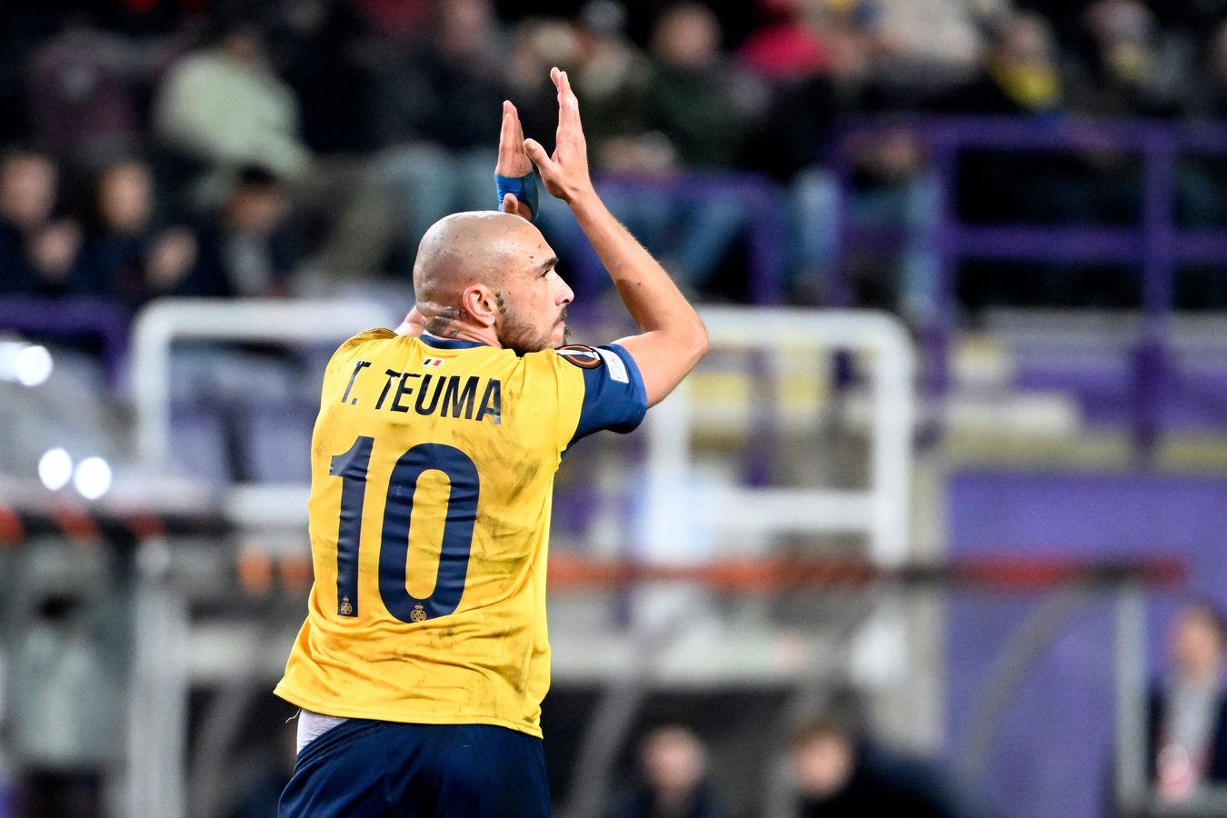 Zo liet Union de kleedkamer van Anderlecht achter, nadat het na ...