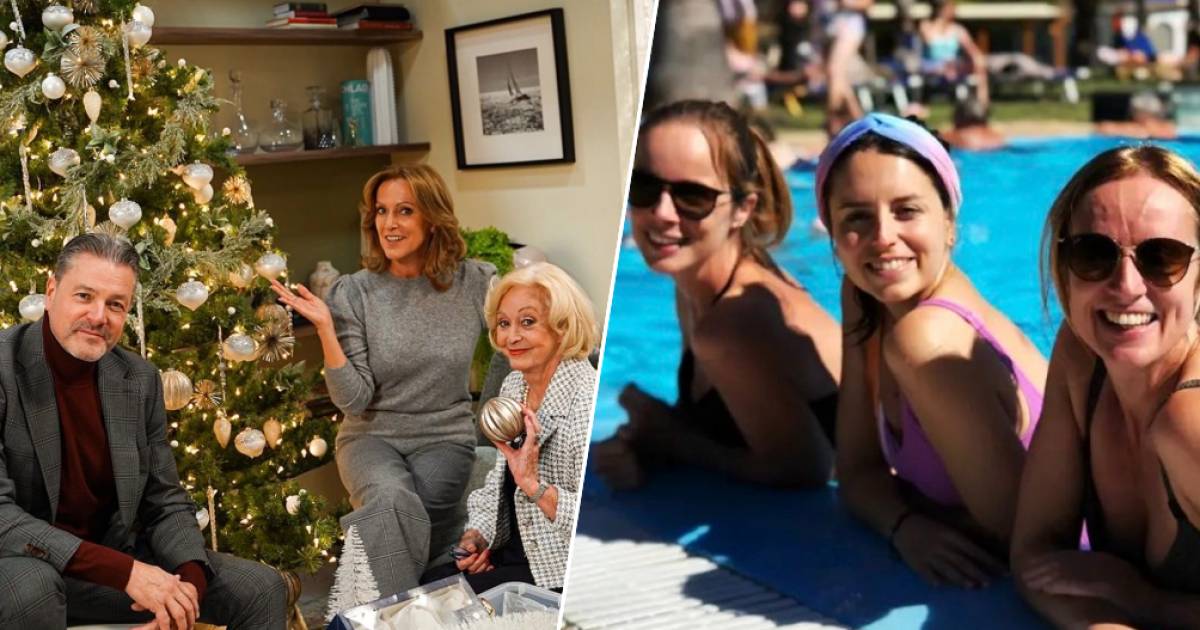 Deel van ‘Thuis’-cast dobbert aan het zwembad, de rest filmt nu al ...