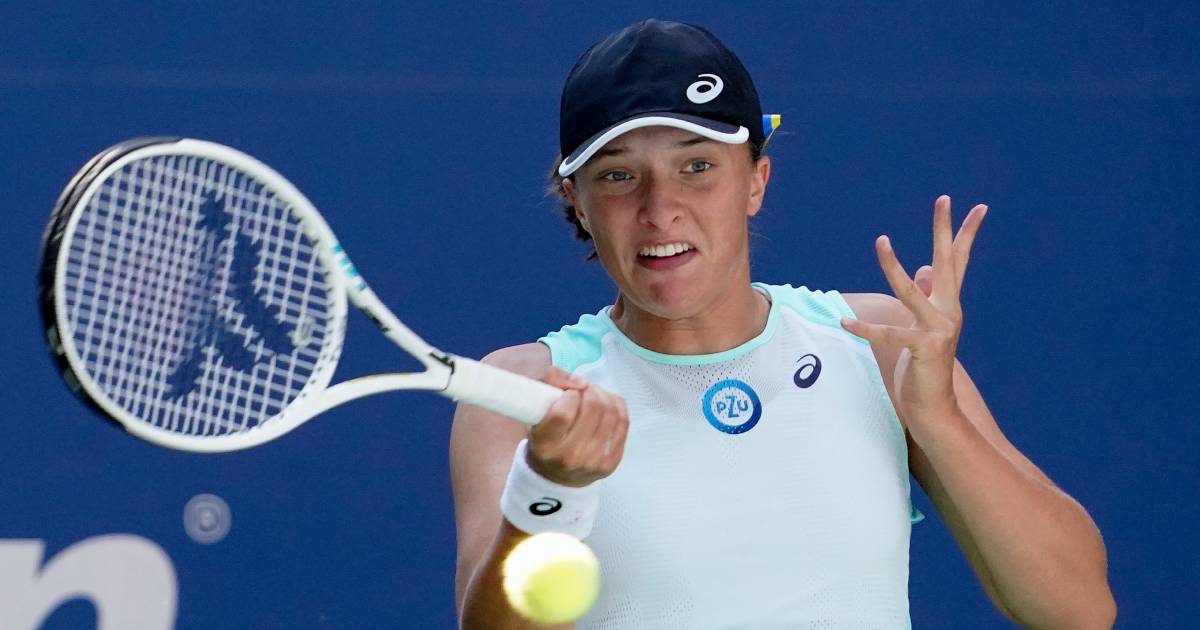 Iga Swiatek staat slechts drie games af in eerste ronde op US Open ... Iga Swiatek staat slechts drie games af in eerste ronde op US Open ...