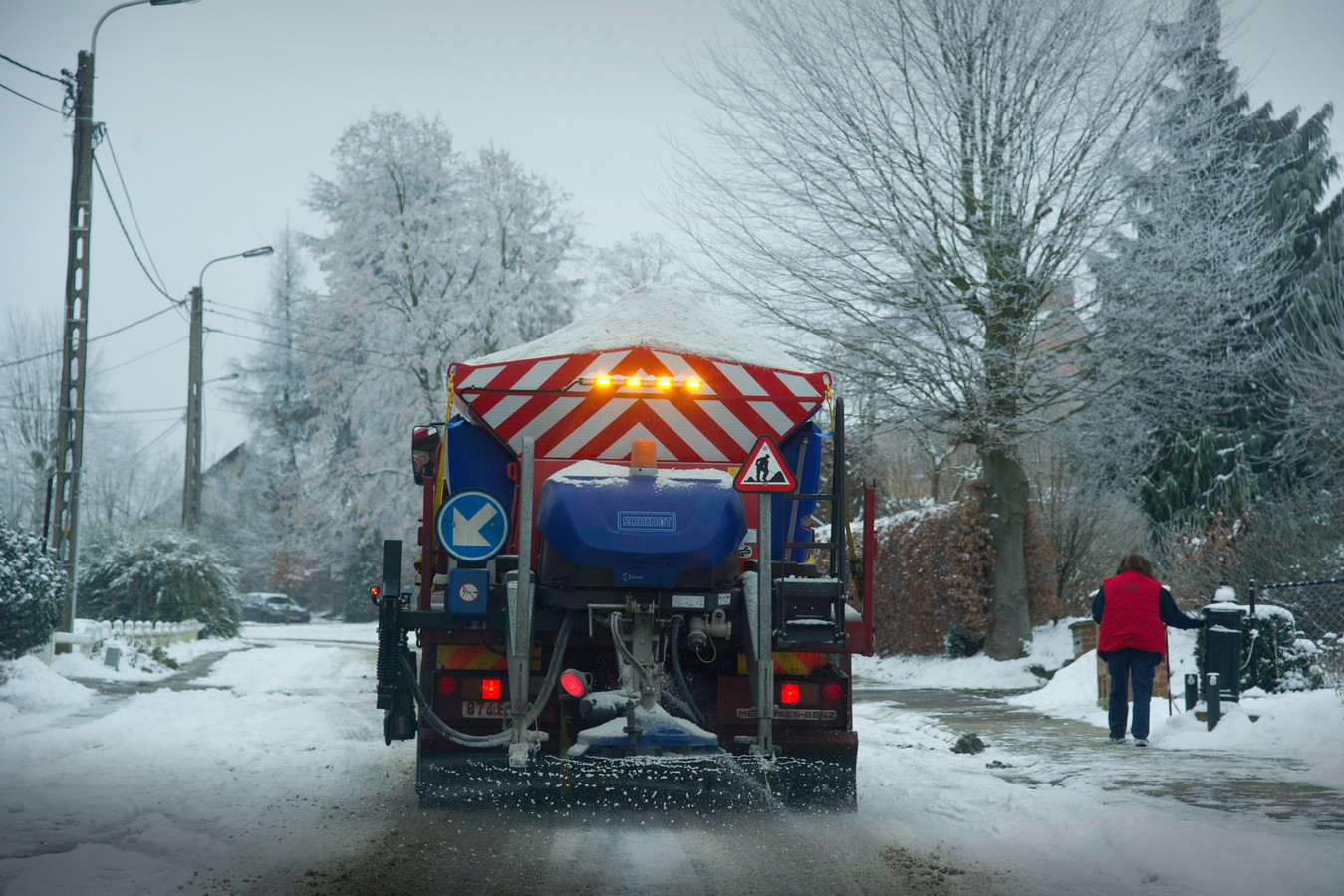 Leuvense strooidiensten rukken voor het eerst uit: “We strooien niet ...