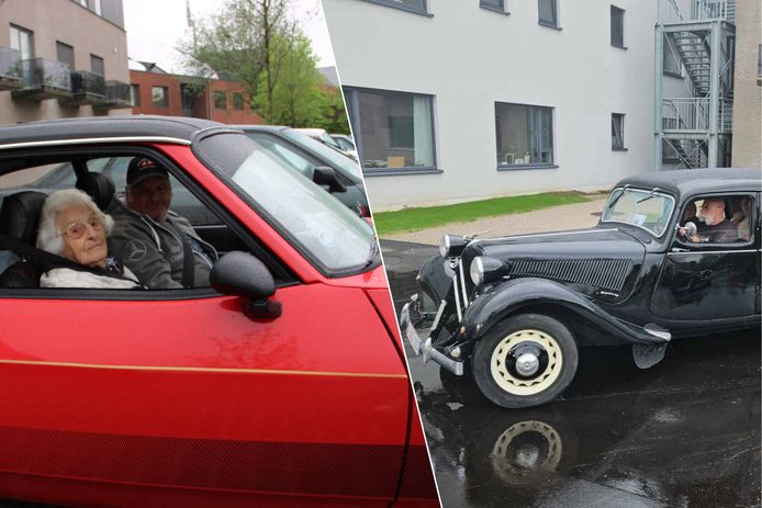 KIJK. Old Car Drivers trakteren Rosa (103) en ander senioren op ritje ...