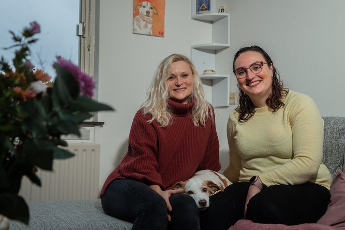 Buddy Dorine put hond Ross uit en geeft baas Judith de rust waarnaar ze ...